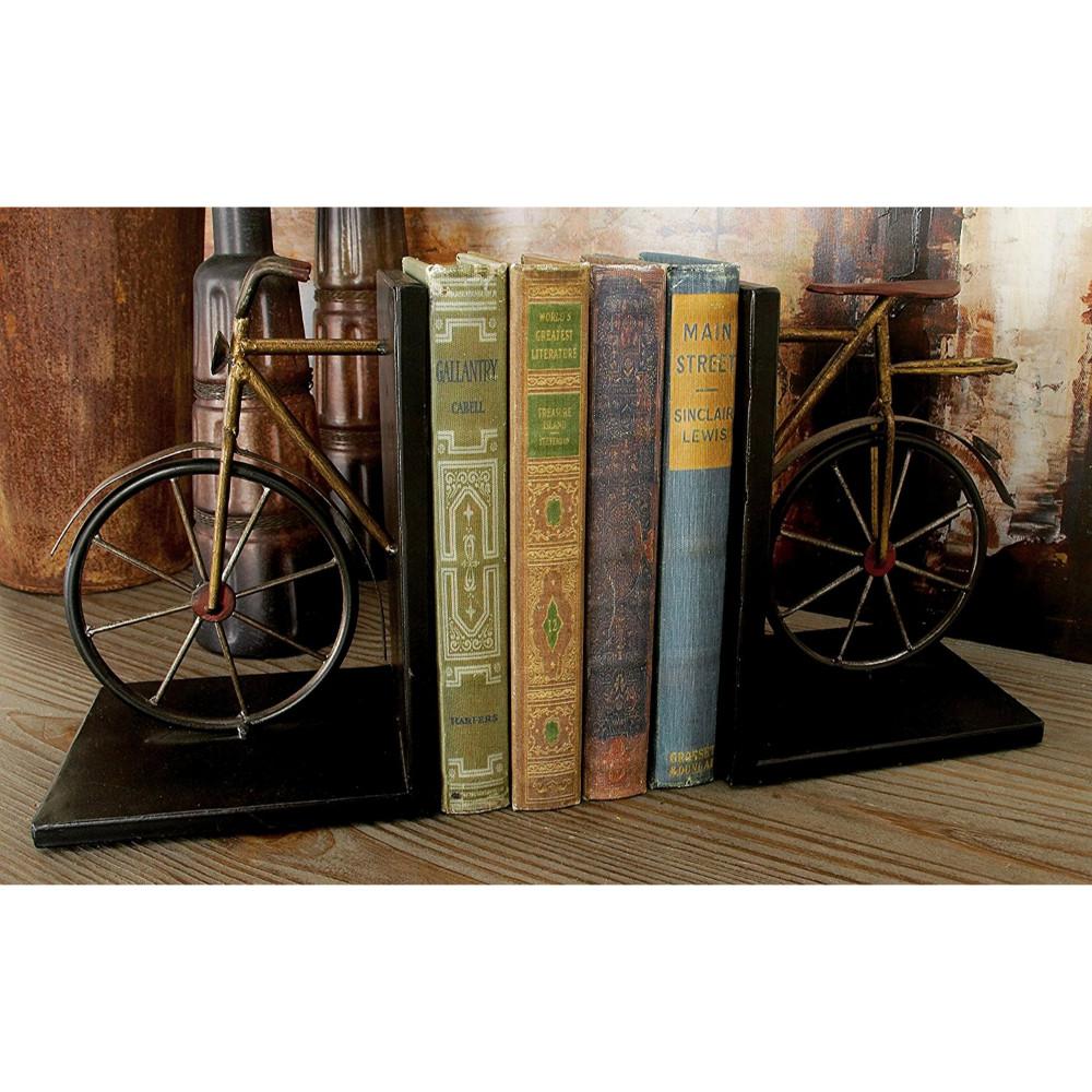 DANYA B See-Saw Dark Brown Cast Iron Bookends (Set of 2) ZI13023 - The ...