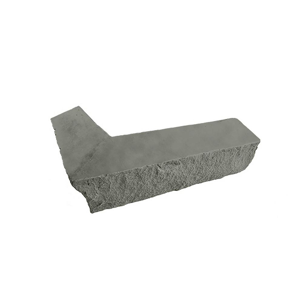 GenStone 14 in. x 3.5 in. x 2 in. Stacked Stone Northern Slate Faux ...