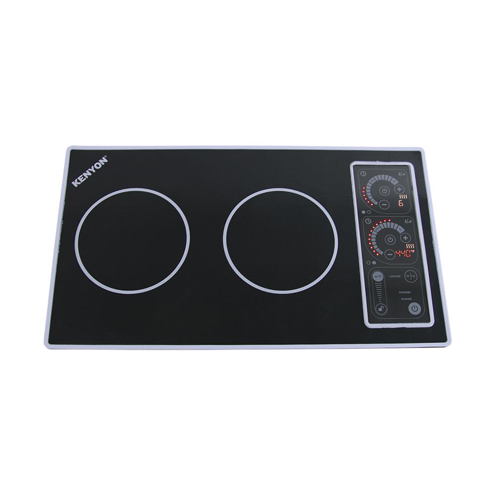 Kenyon 21 in. Smooth Top Induction Built-In Cooktop in Black with 2 ...