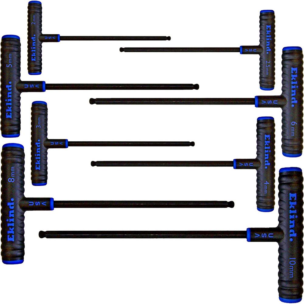 Eklind Combination Hex-L Key Set Sizes 0.050 in. to 3/8 in. and Size 1. ...