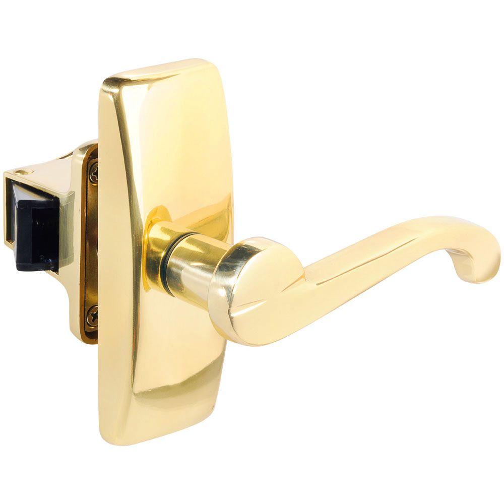 Wright Products Brass Georgian Surface Mount Latch-VGL025-555 - The Home Depot