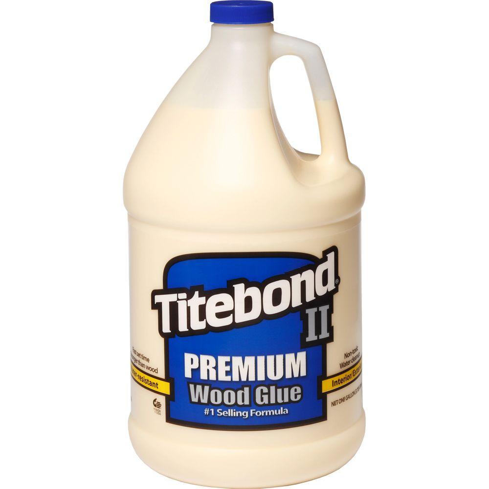 Titebond II 1 Gal Premium Wood Glue 5006 The Home Depot