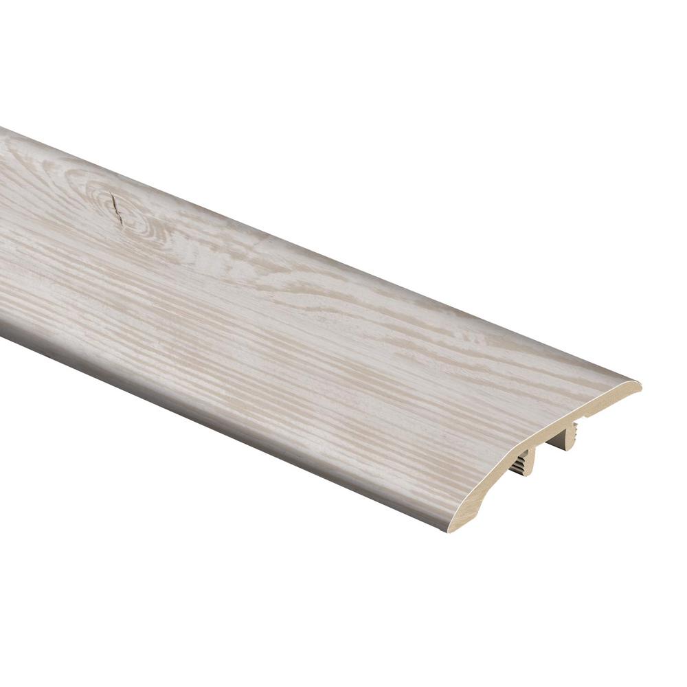 Whitewashed Oak 5/16 in. Thick x 1-3/4 in. Wide x 72 in. Length Vinyl ...