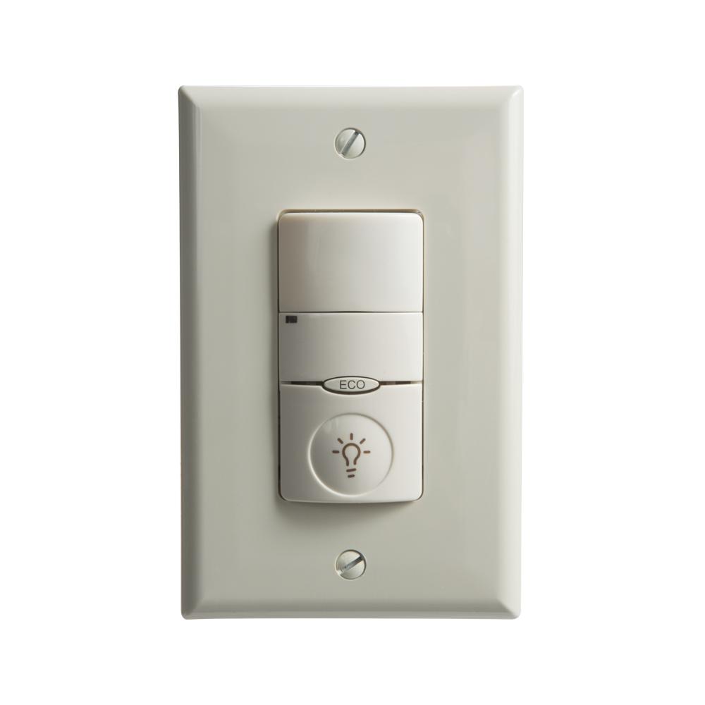 Greengate NeoSwitch PIR/Single Level Wall Switch 1000 sq. ft. Occupancy ...
